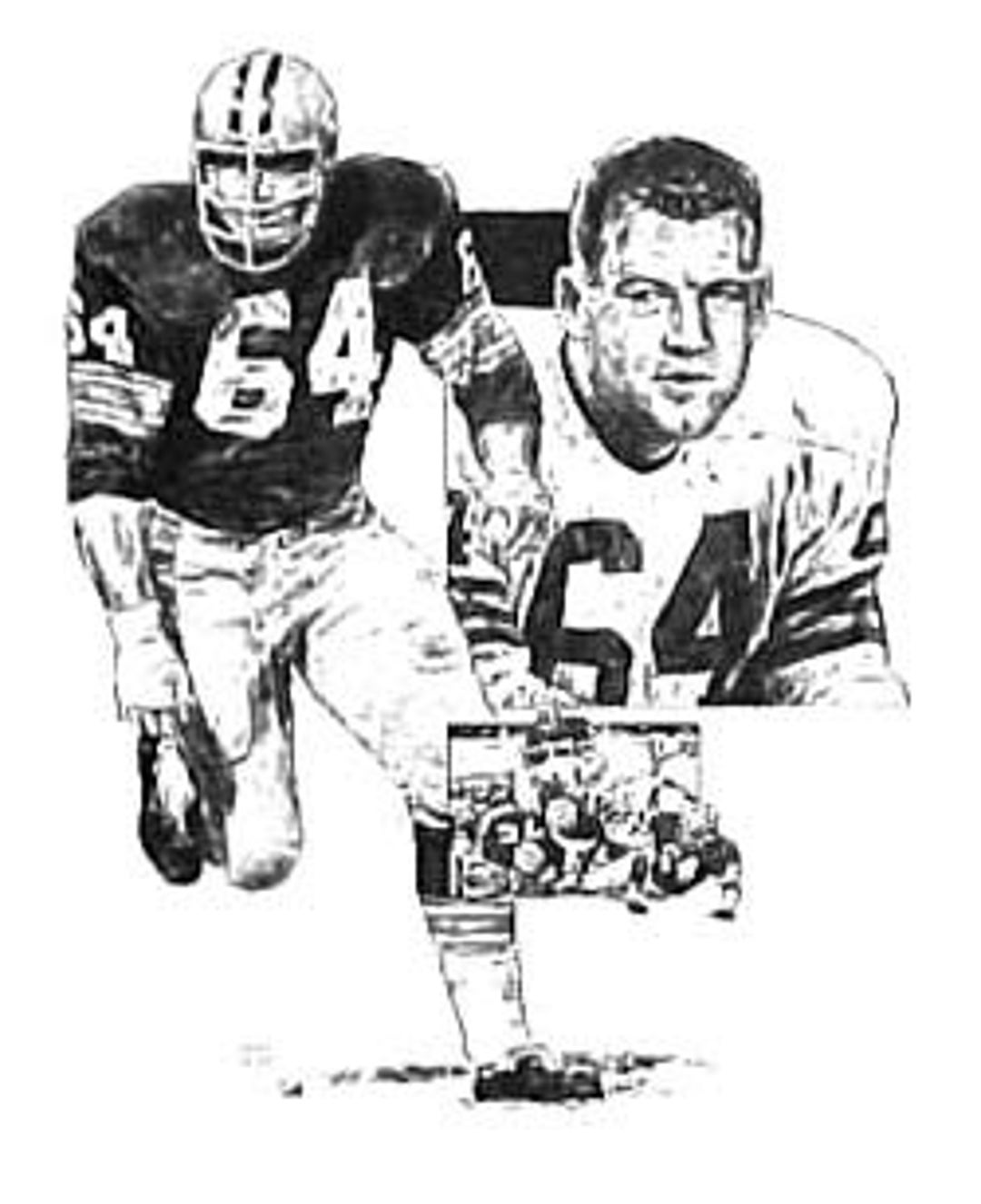Jerry Kramer Green Bay Packers Lithograph Limited Edition Artwork by ...