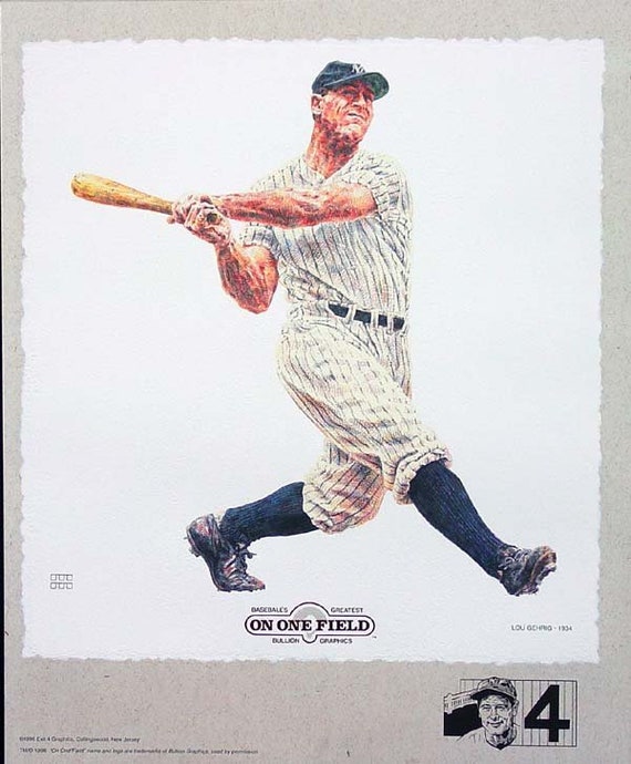 Lou Gehrig In Color
