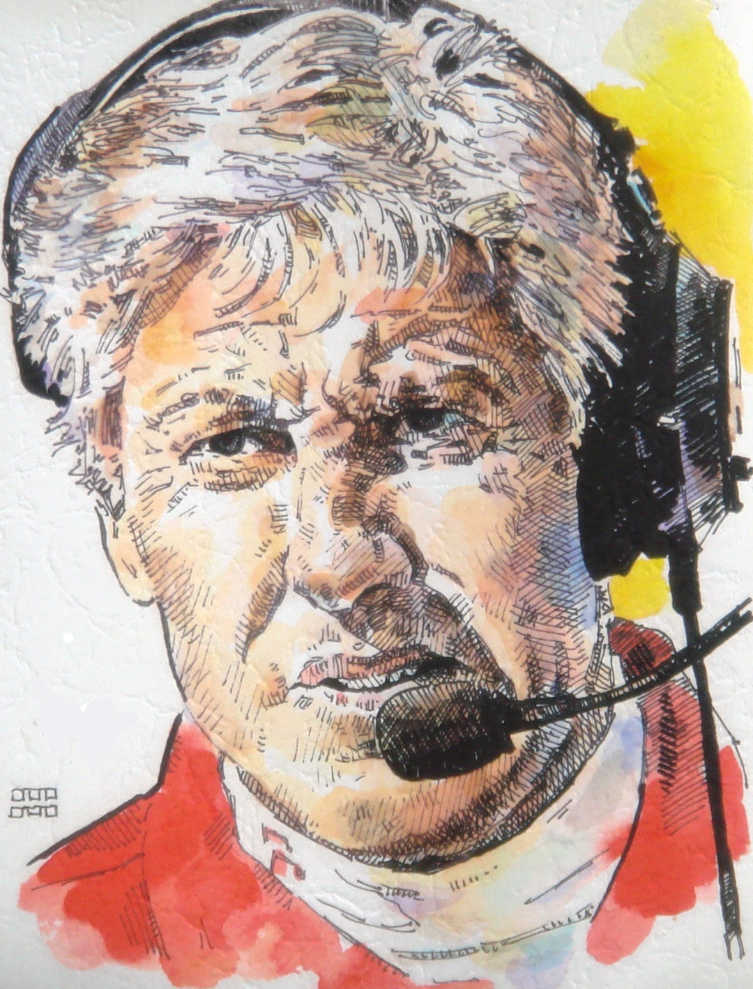 Pete Carroll USC Trojans Limited Edition Print by Michael Mellett - Etsy