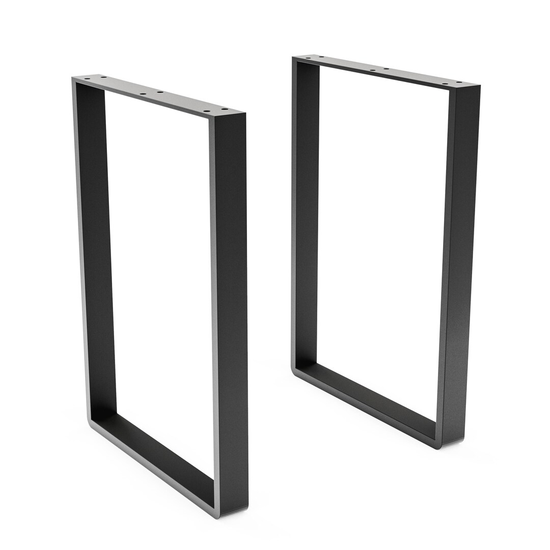 Steel U Legs for Desk or Dining Table - Etsy