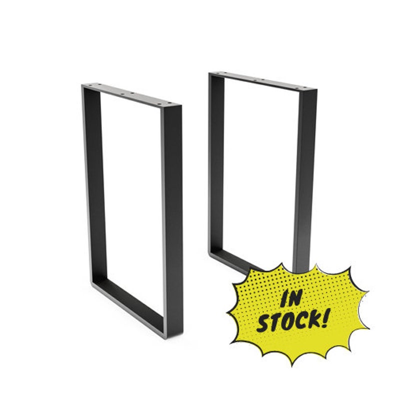 Steel U Legs for Desk or Dining Table - Etsy
