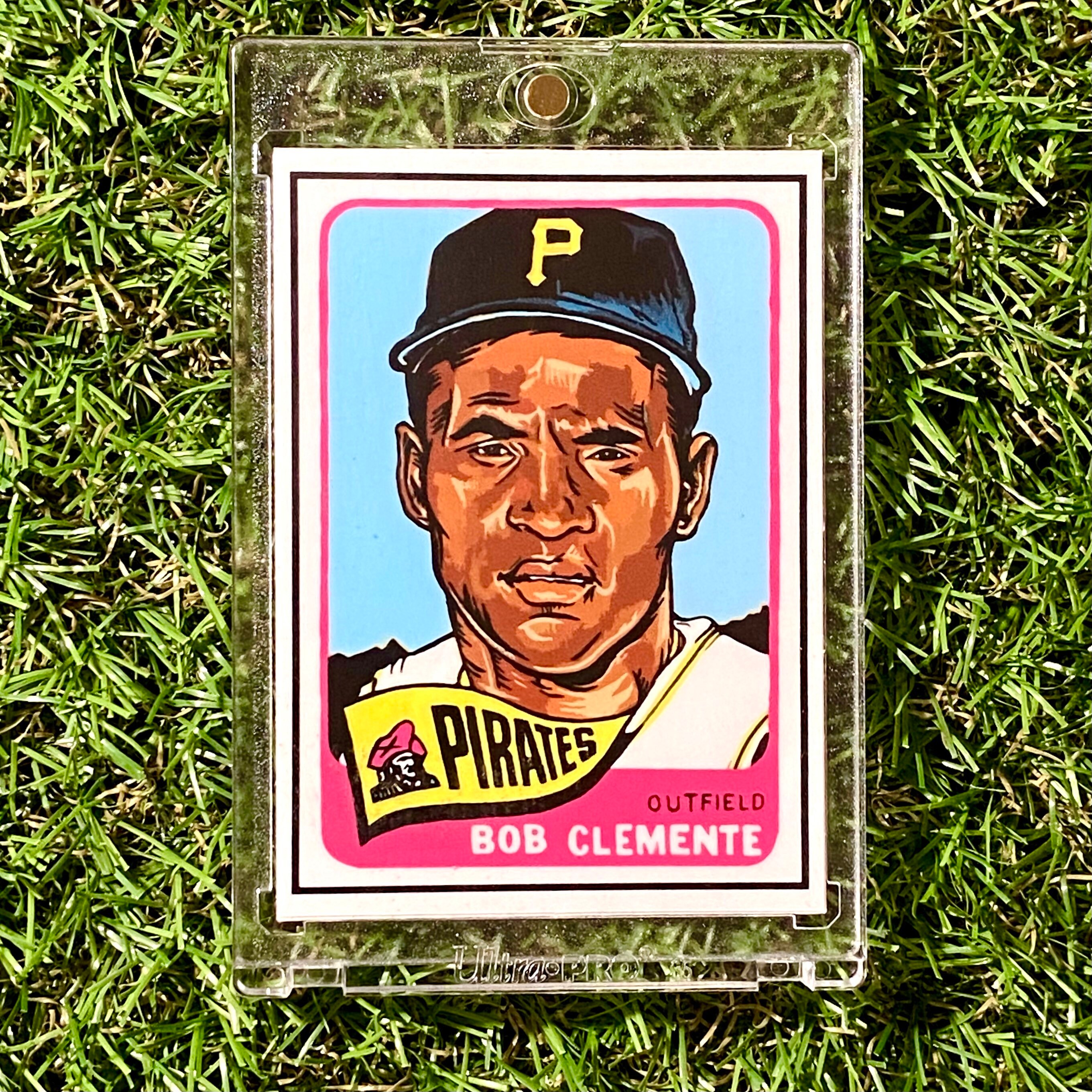Roberto Clemente Sticker Card 2.5 x 3.5 inch - Etsy.de