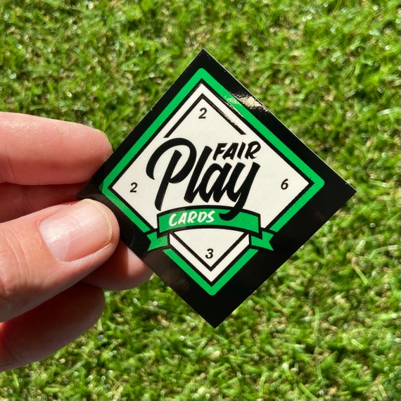 Fair Play Cards Sticker - Etsy
