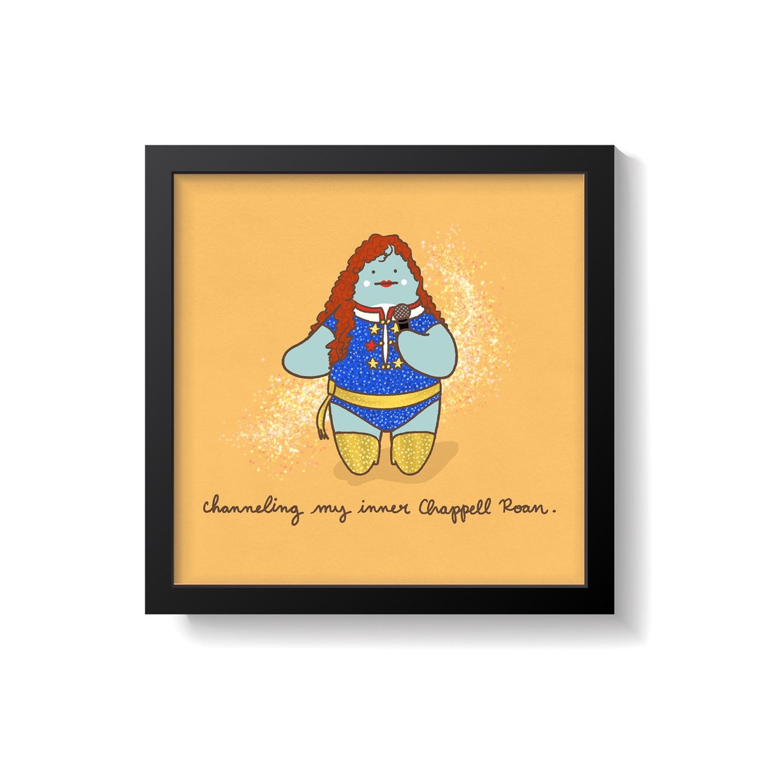 Chappell Roan Art Print - Cute Wall Art Music Illustration Digital Art ...
