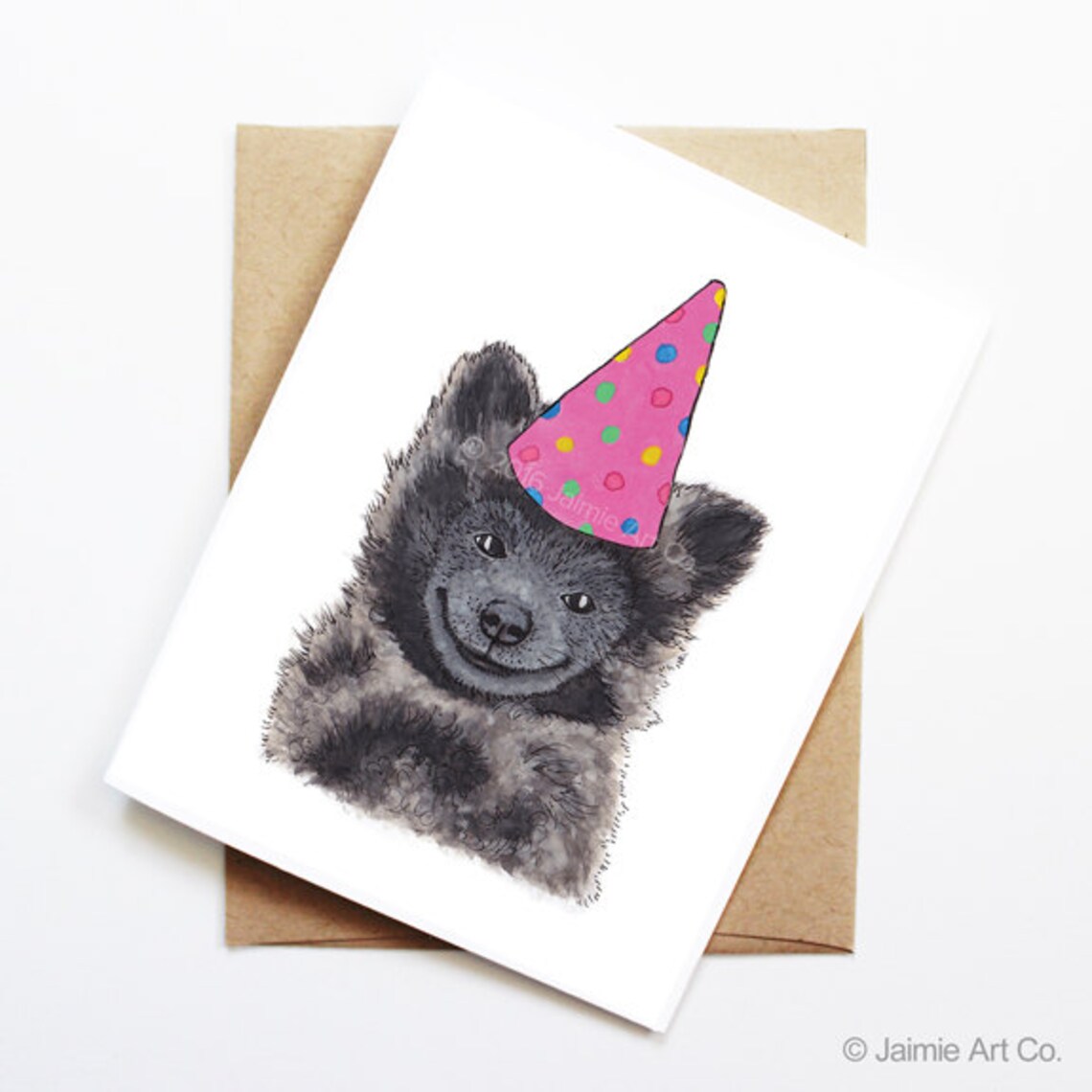 Birthday Card Spitz Dog Birthday Card Cute Birthday Card - Etsy