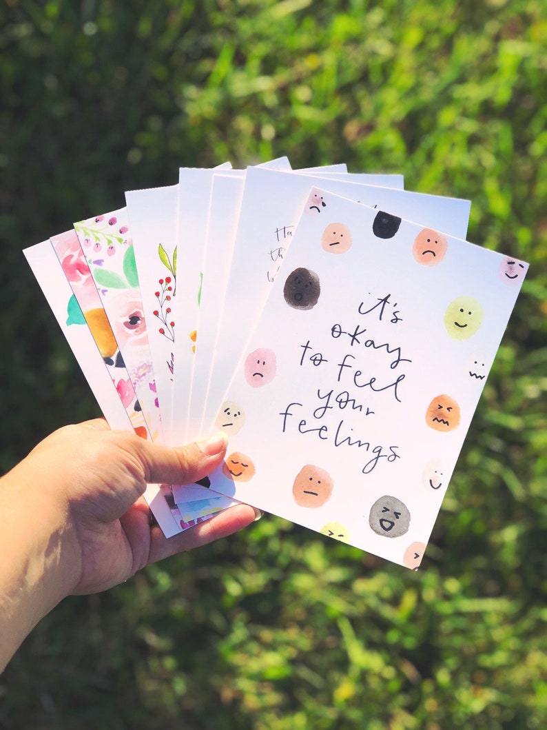 Fawnly 5x7 Mystery Postcard 10 Pack - Etsy