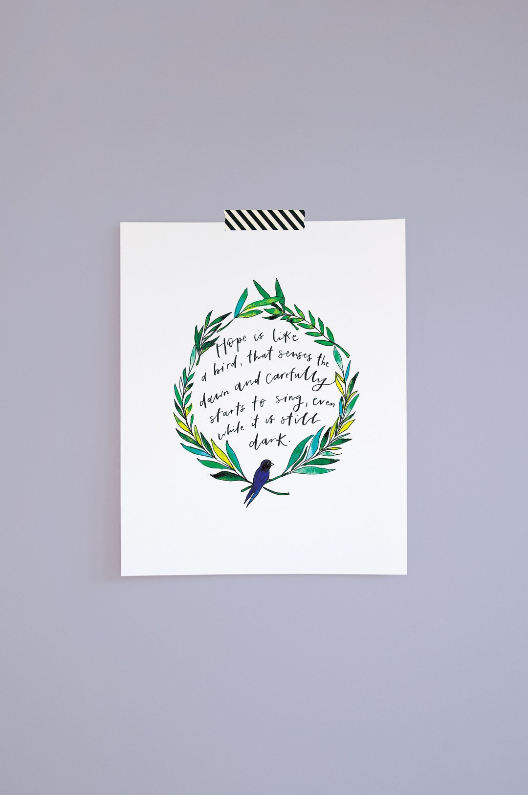 Hope is Like A Bird 8x10 Fine Art Print - Etsy