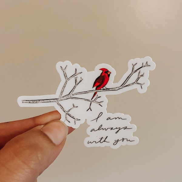 Vinyl Cardinal Stickers - Etsy