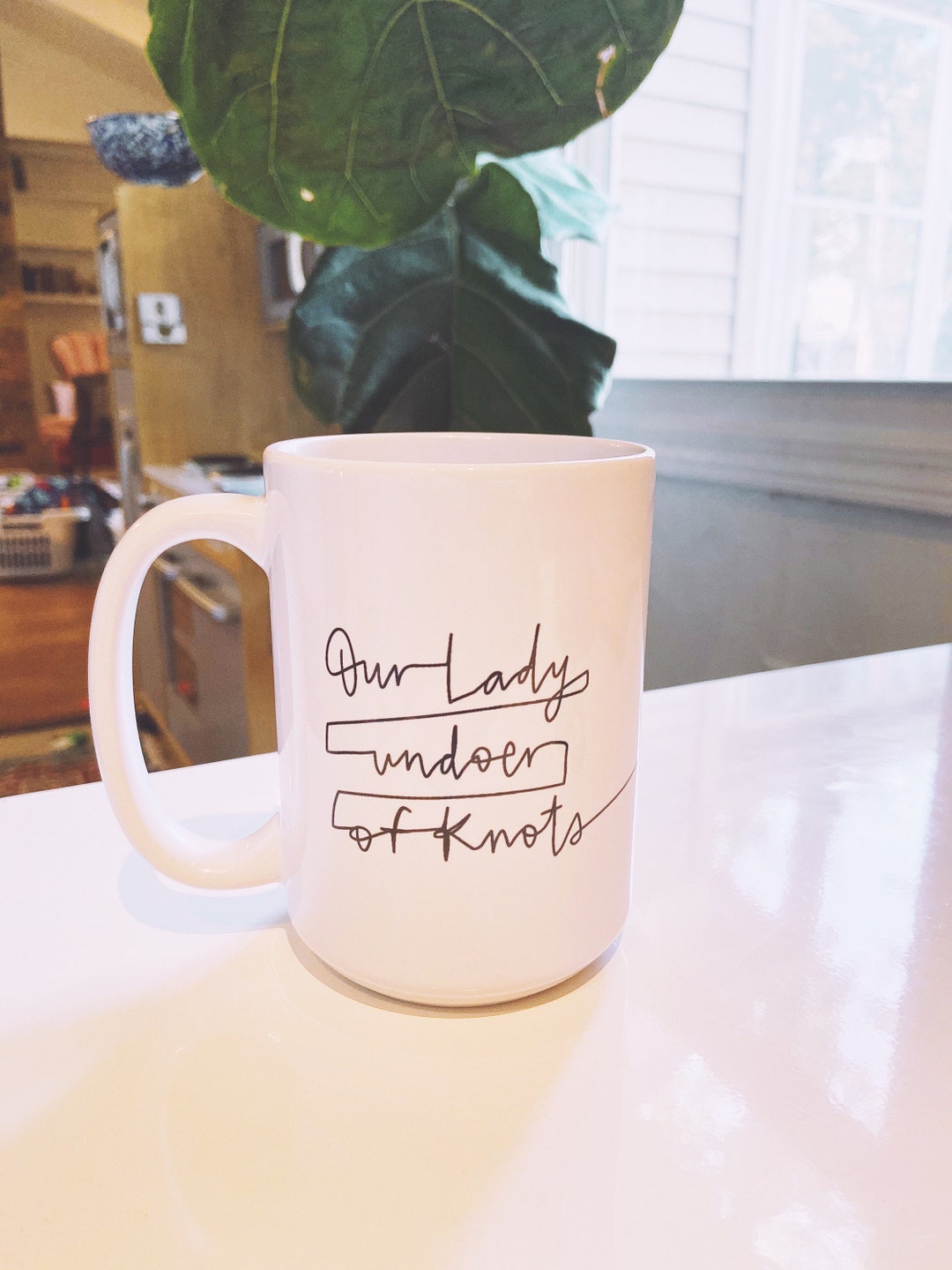 Our Lady Undoer of Knots 15oz Mug - Etsy