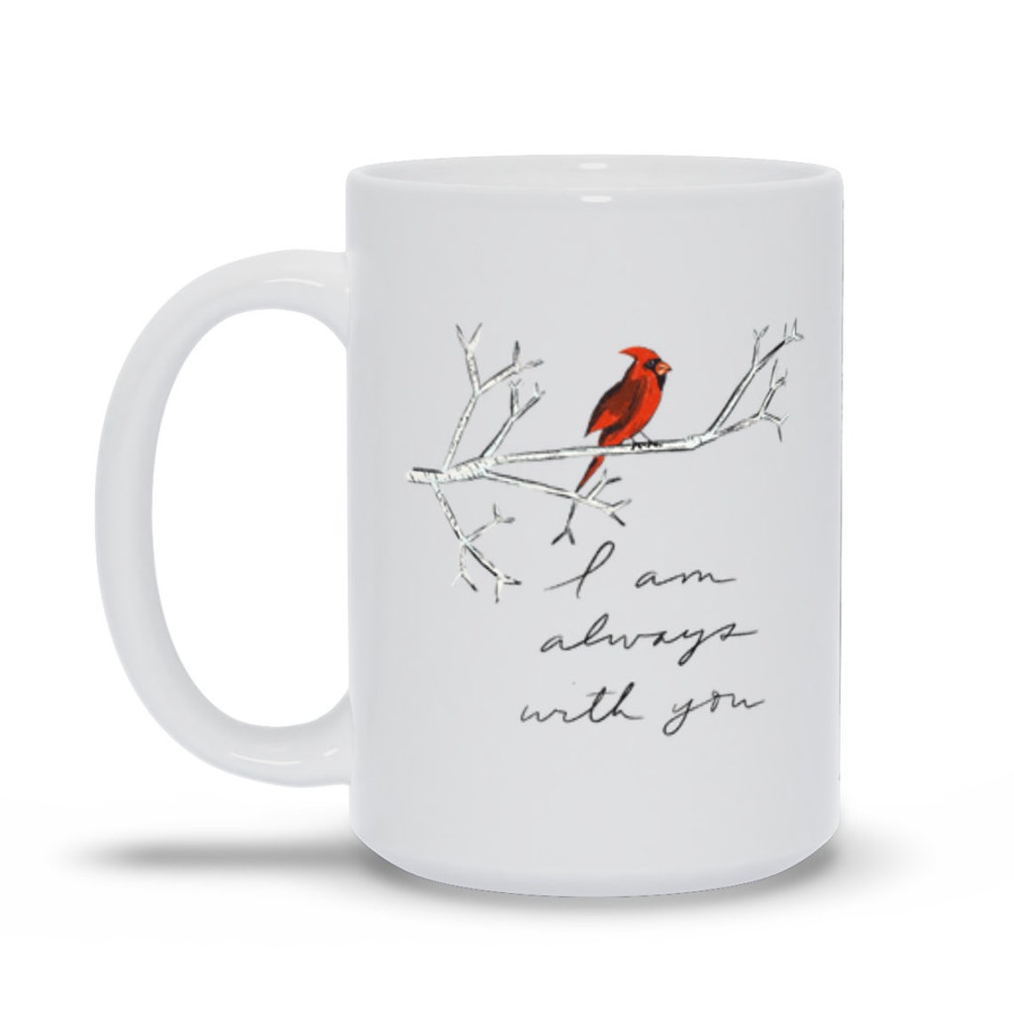 Cardinal Mug 15oz - Etsy
