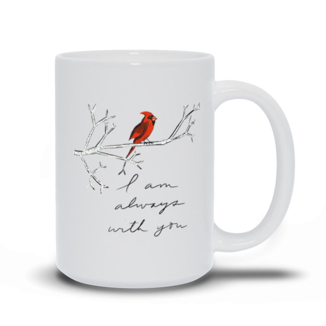 Cardinal Mug 15oz - Etsy