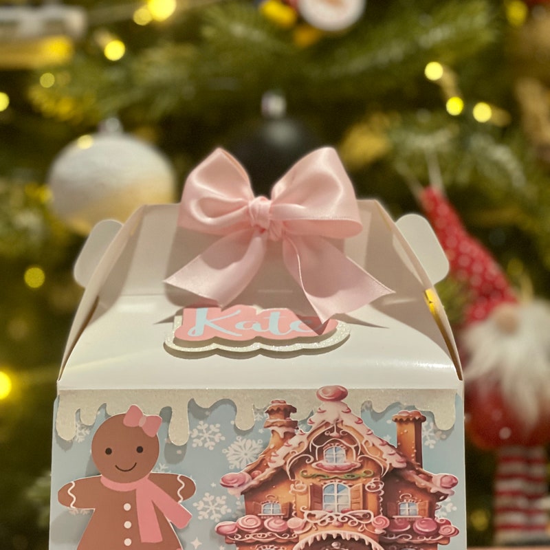 Christmas Favor Box - Etsy