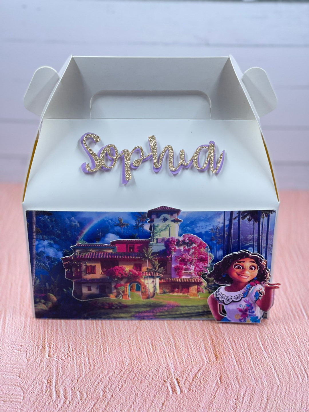 Encanto Favor Box, Miracle Gable Box , Encanto Party Favors, Encanto ...