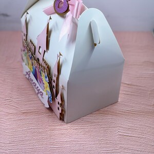 Princess Gable Box• Princess Favor Box • Princess Favor Boxes • Castle ...