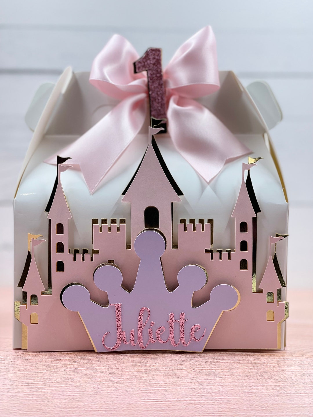 Princess Gable Box• Princess Favor Box • Princess Favor Boxes • Castle ...