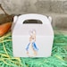 Peter the Rabbit Favors Bag• Peter the Rabbit Gable Box •bunny Favor ...