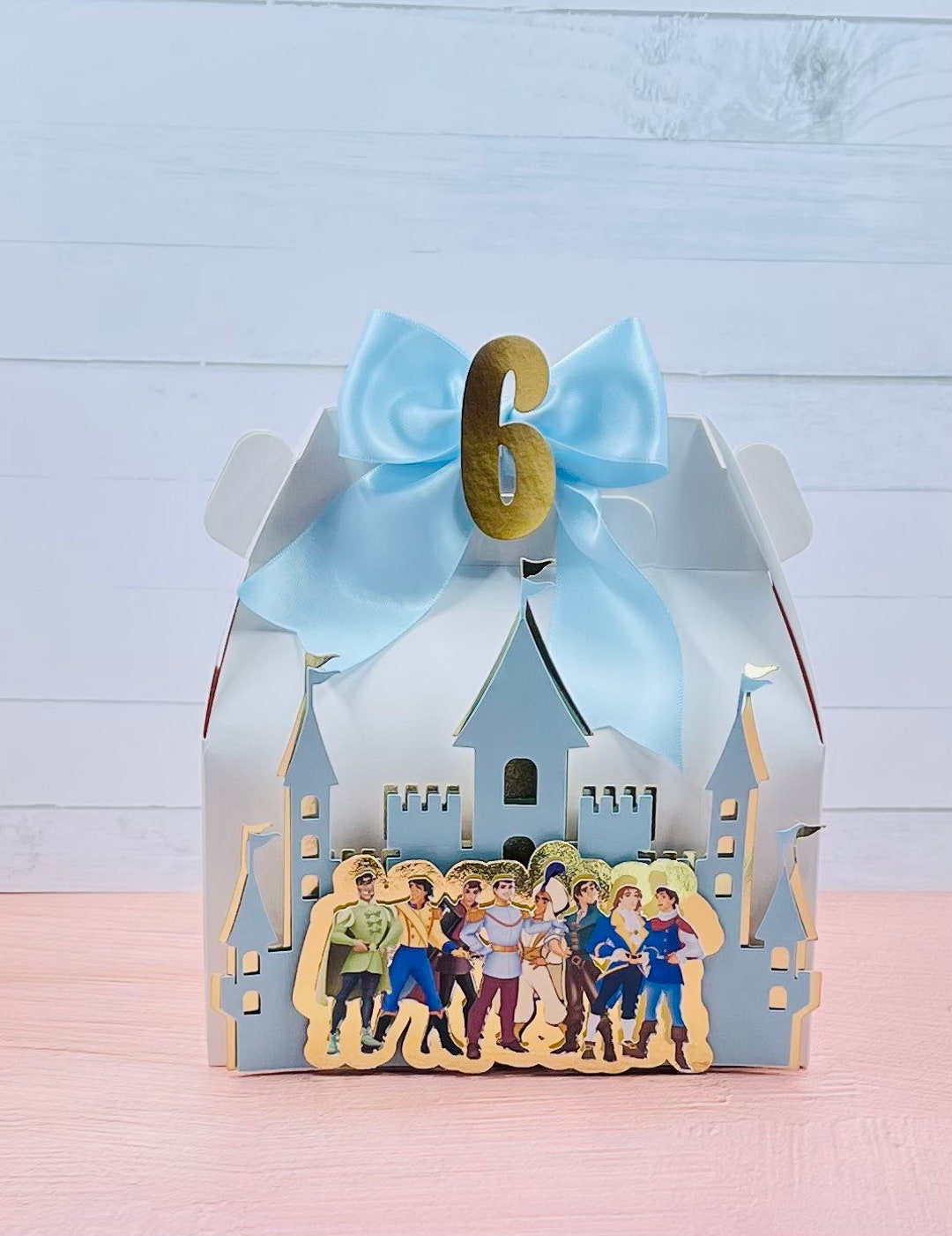 Princes Gable Box• Prince Favor Box • Prince Favor Boxes • Castle ...