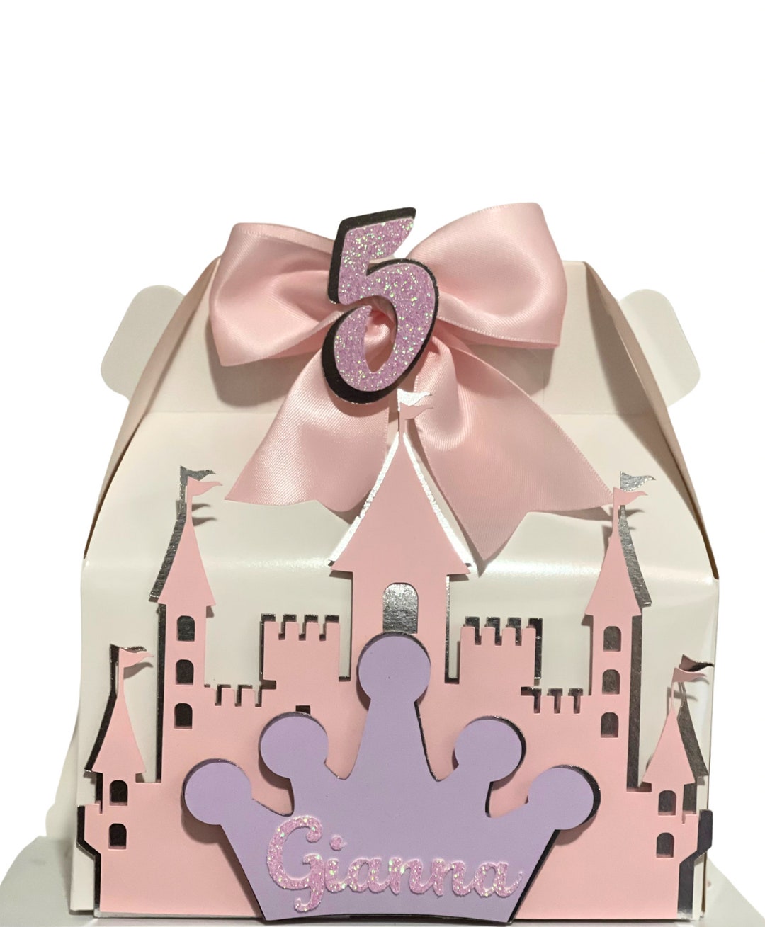 Princess Gable Box• Princess Favor Box • Princess Favor Boxes • Castle ...