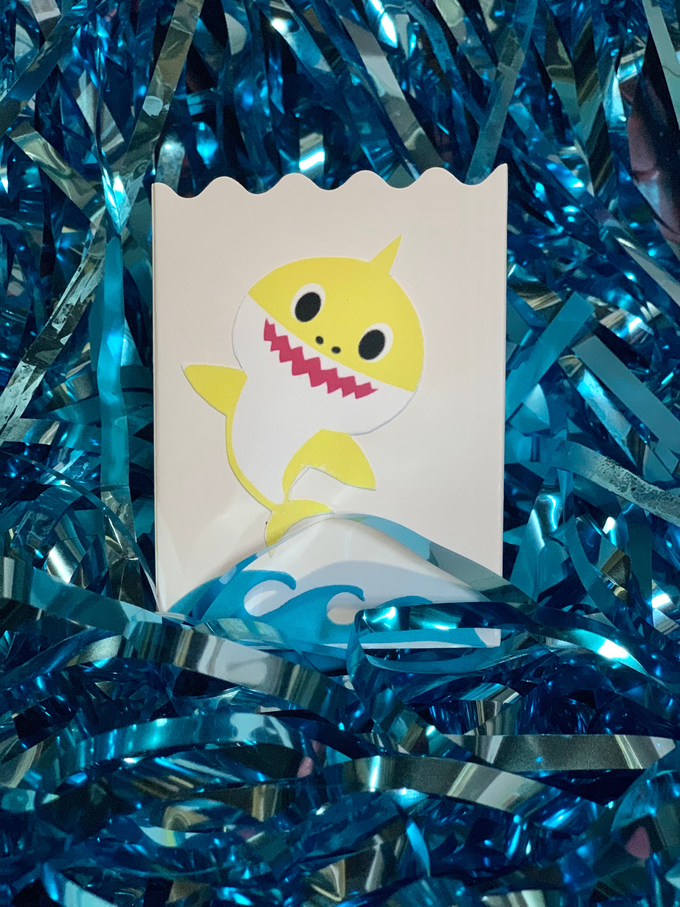 Baby Shark Popcorn Box 12 Units Set / Candy Box / Custom - Etsy