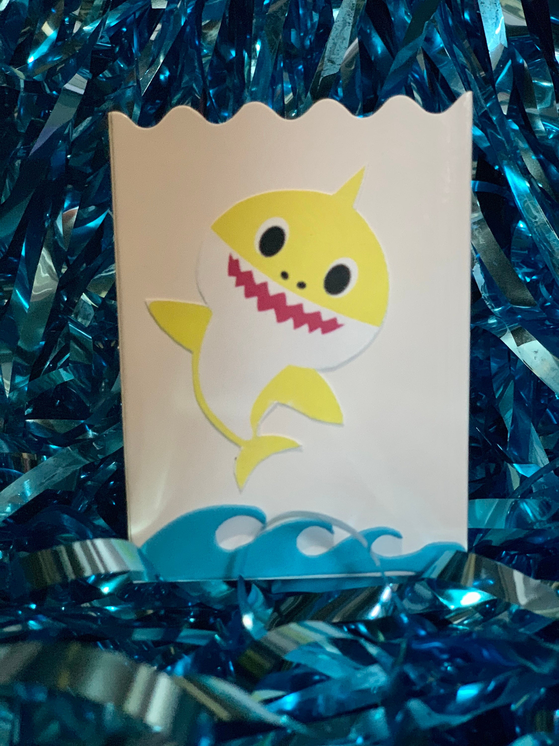 Baby Shark Popcorn Box 12 Units Set / Candy Box / Custom | Etsy