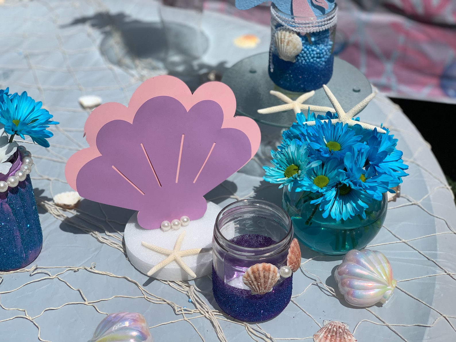 Under the Sea Centerpiece Seahorse Centerpiece Mermaid - Etsy