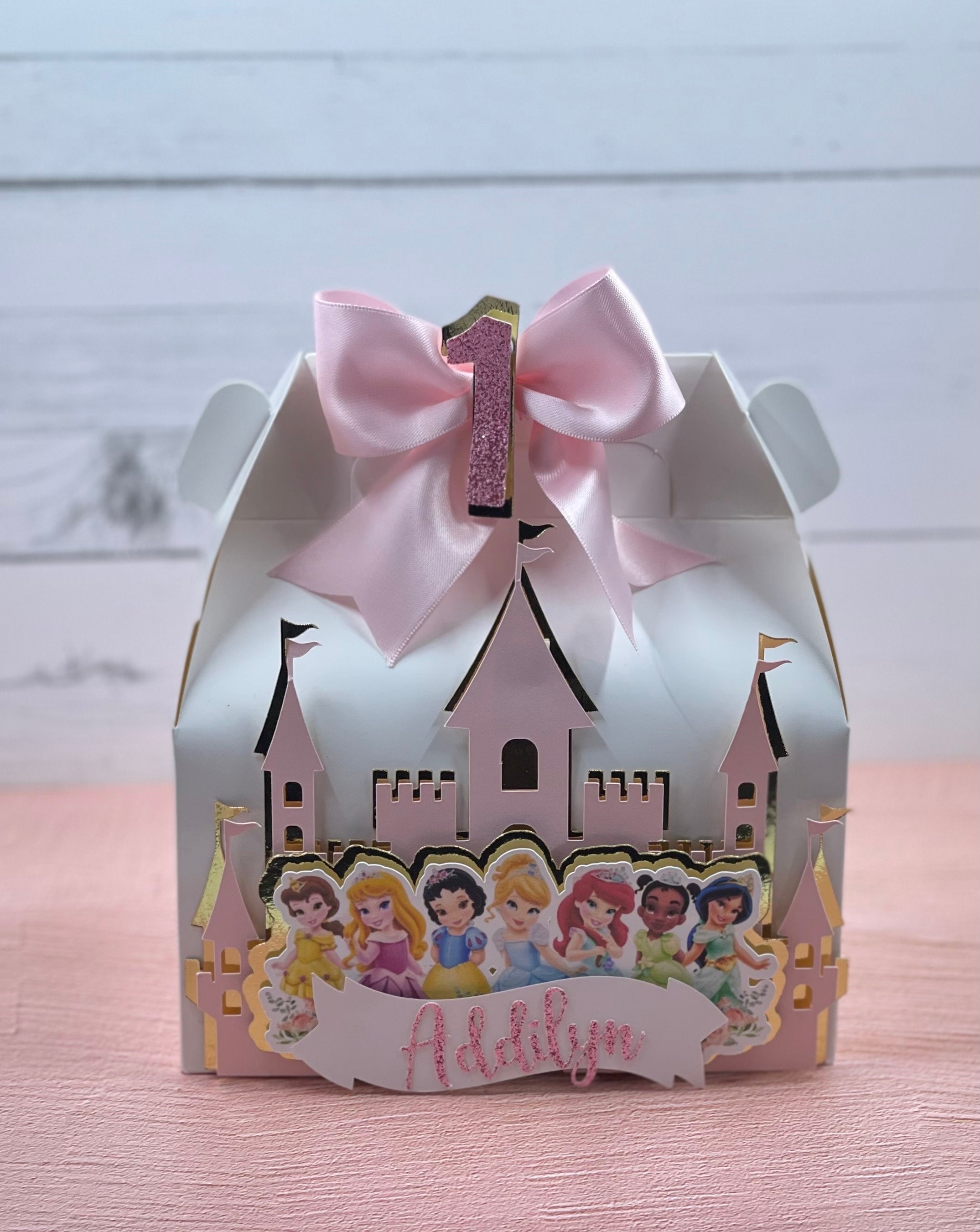 Princess Favor Box Baby Princess Favor Box Little Princess Favor Boxes ...