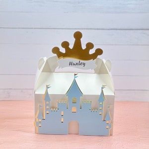 Prince Gable Box• Prince Favor Box • King Favor Boxes • Castle Prince ...