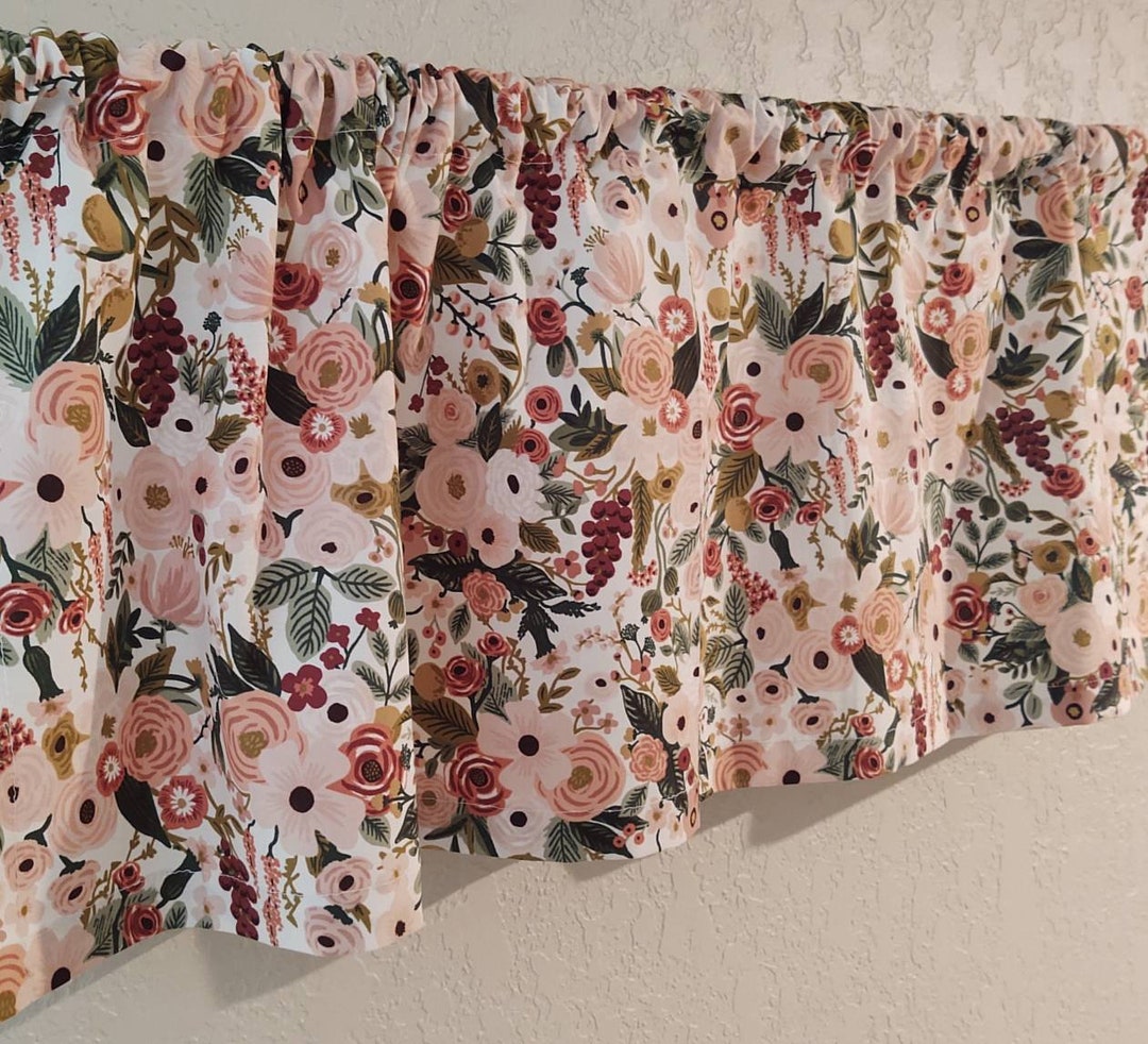 Floral Curtains Rifle Paper Co Garden Party in Rose Any Size Curtain ...