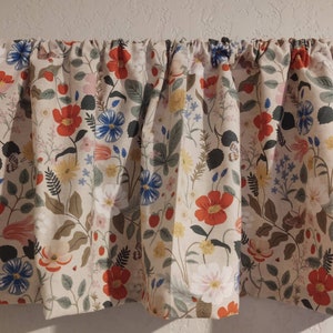 Rifle Paper Co Strawberry Fields Canvas Any Size Curtain Panels ...