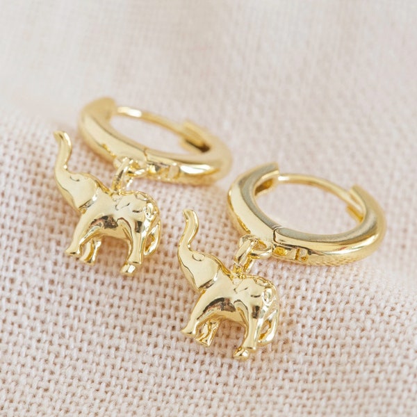 Earrings Elephant - Etsy
