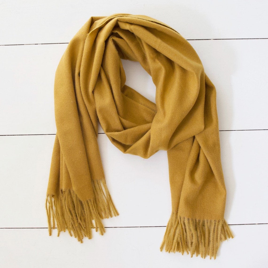 Personalised Embroidered Initials Lightweight Winter Scarf | Etsy