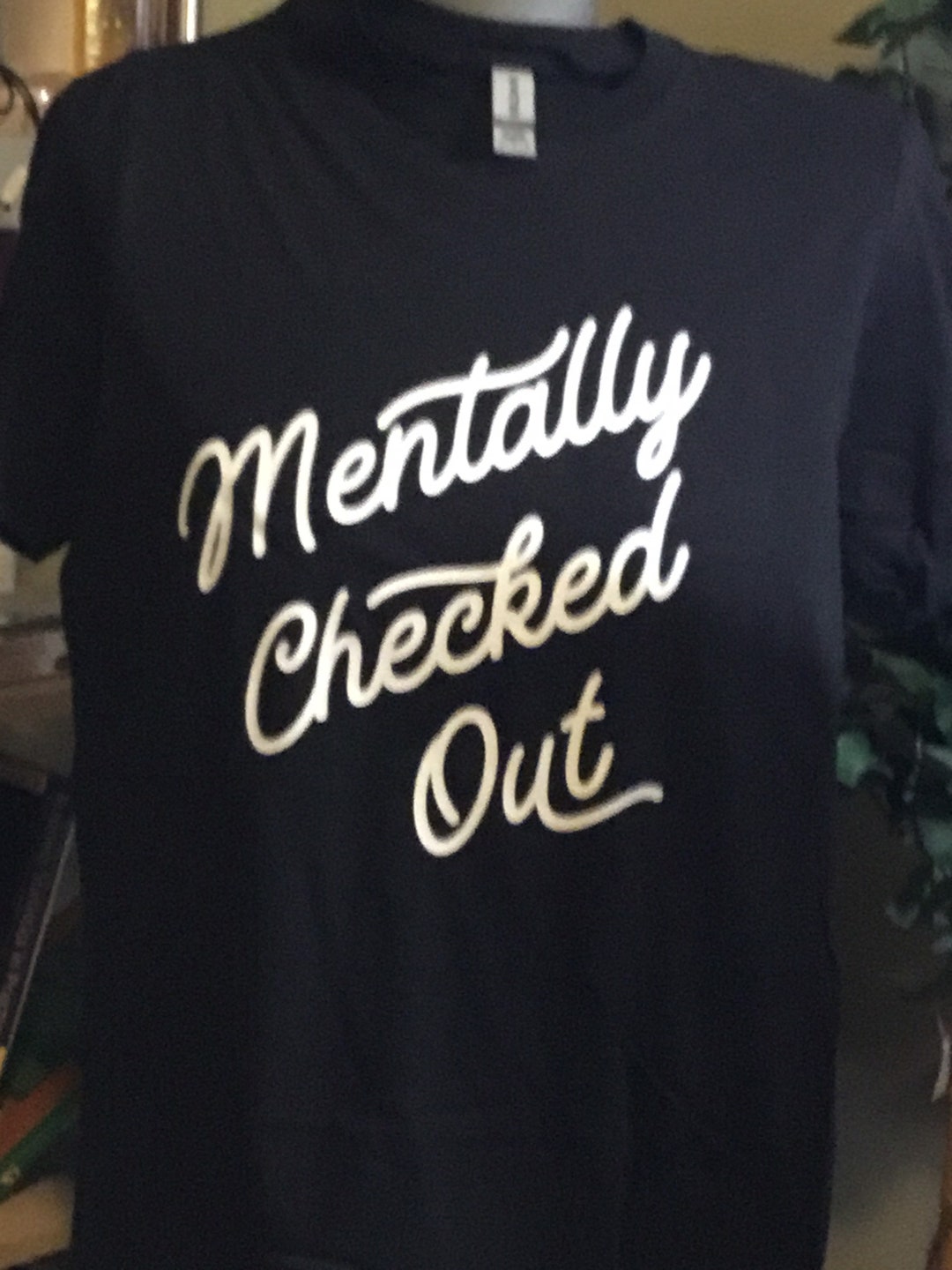 Mentally Checked Out - Etsy