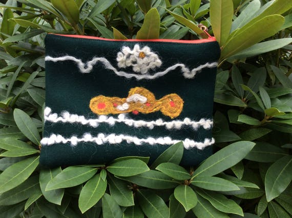 Small Wool-felted Bag. Original Design - Etsy