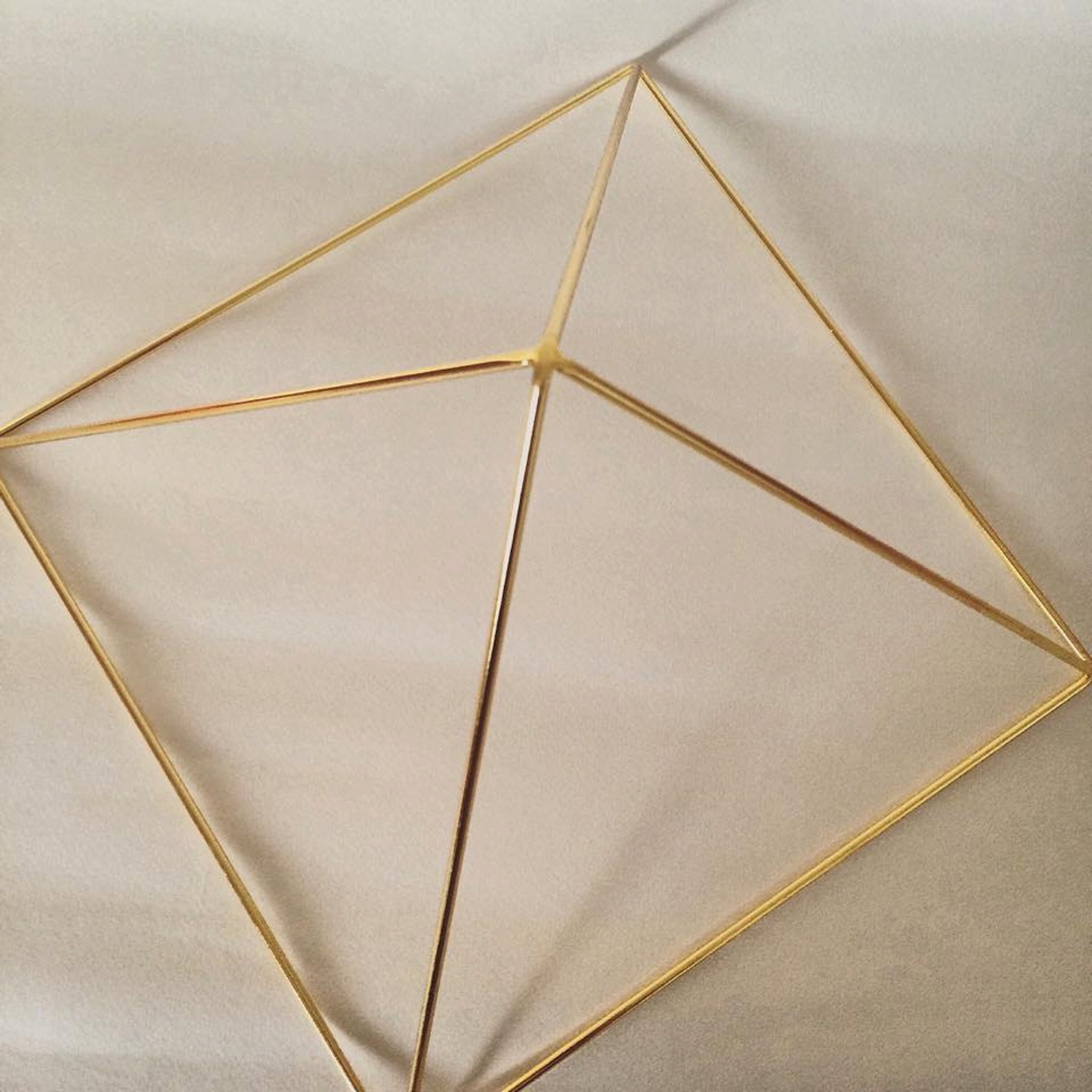 9" 24K Gold Plated Meditation Pyramid - Healing Pyramid - Emf ...