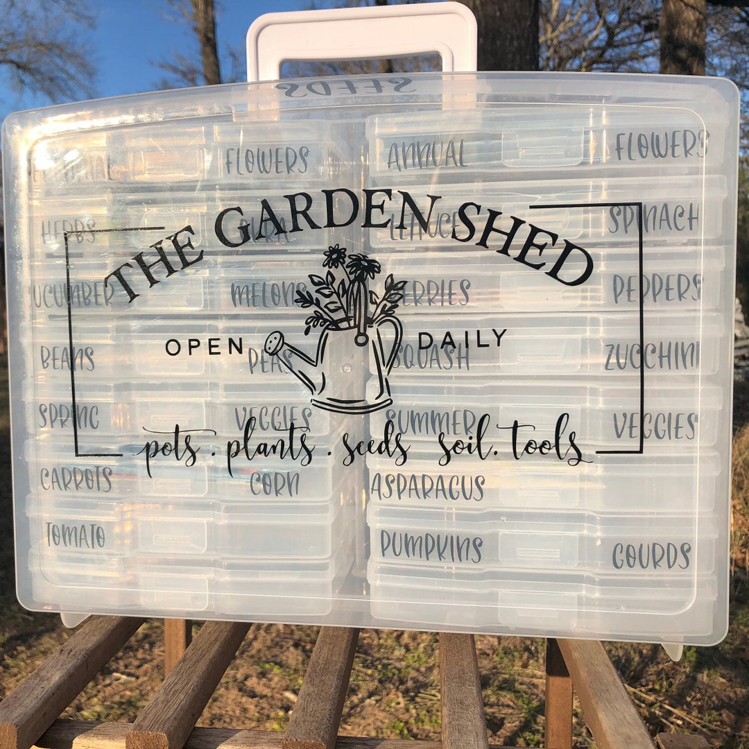 Garden Seed Storage | Seed Storage | Seed Container | Seed Organizer ...