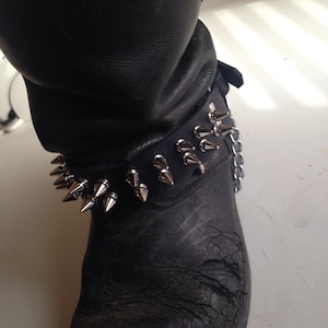 Spiked Biker Boot Strap - Etsy