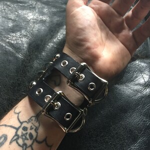 Studded Metal Punk Biker Cuff - Etsy