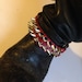 Red and Black Leather Punk Bootstrap - Etsy