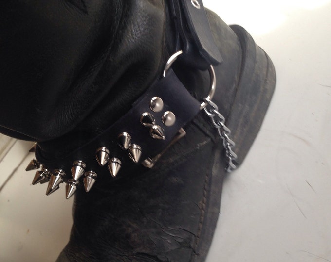 Spiked Biker Boot Strap - Etsy