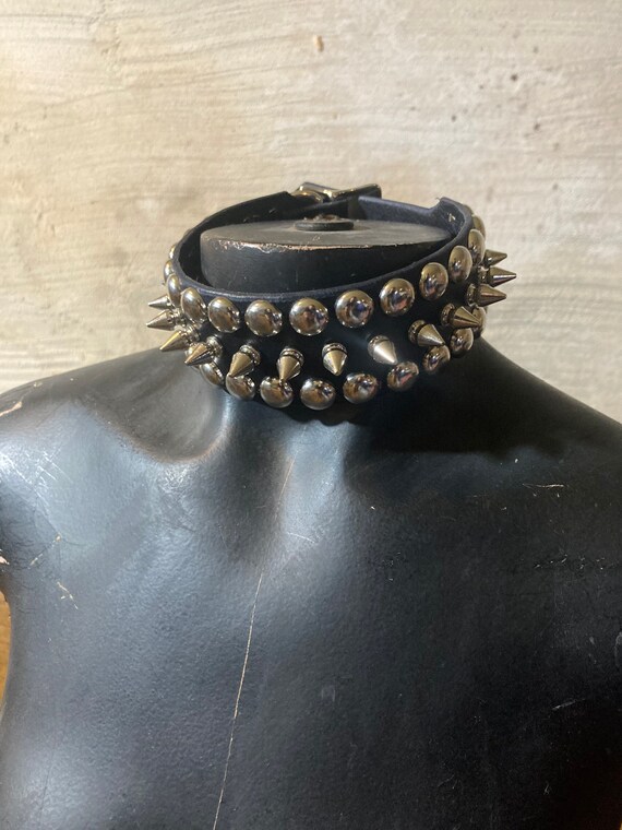 Dome/spike Choker - Etsy