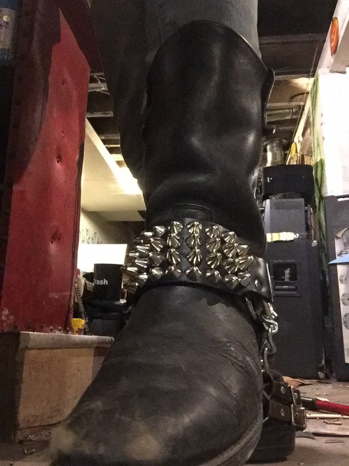 Four Row Studded Bootstrap - Etsy