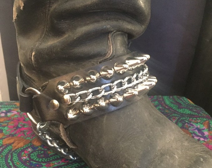 Tall Cone Bootstrap With Chain - Etsy