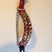 Red and Black Leather Punk Bootstrap - Etsy