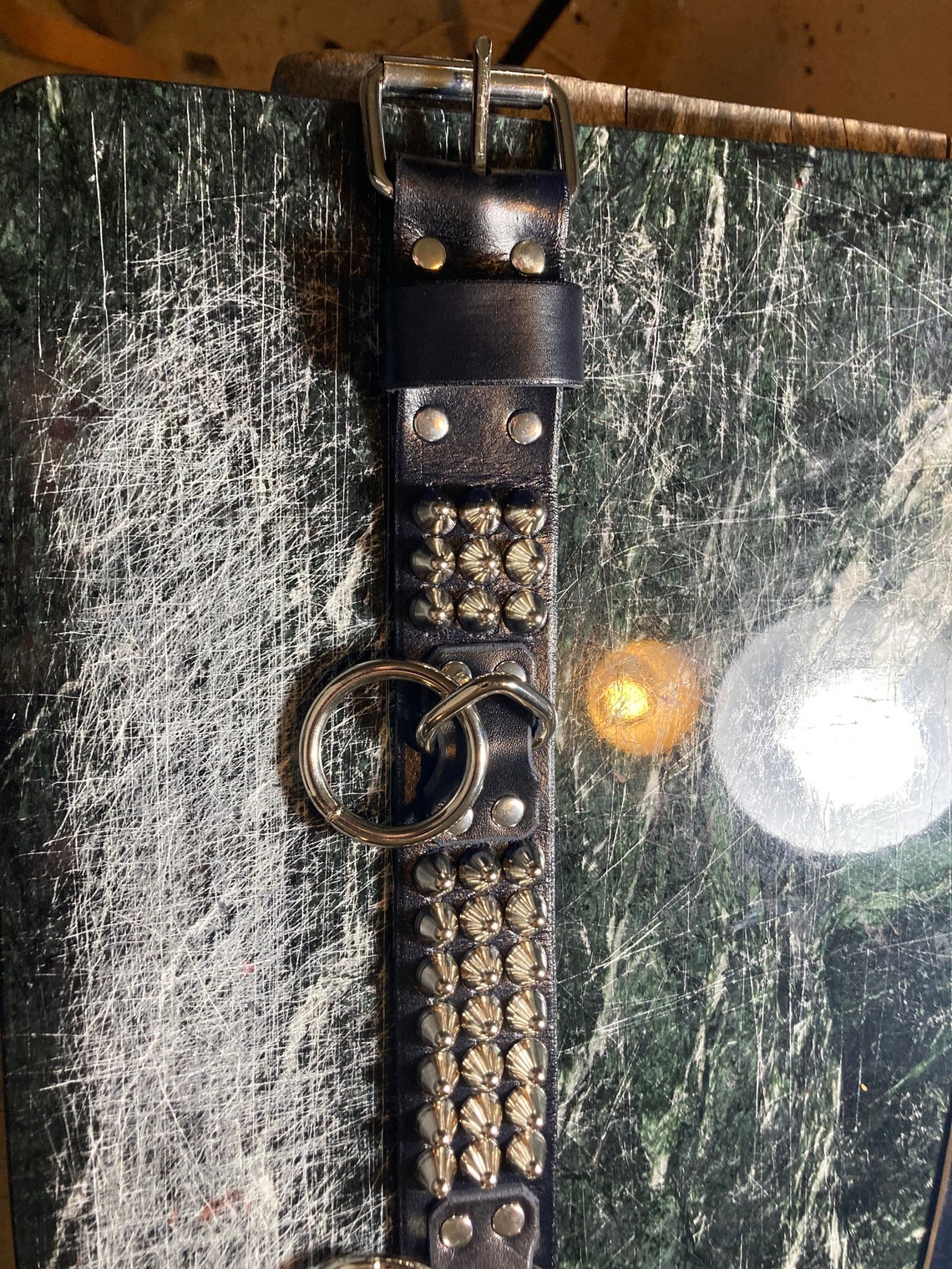 Studded Bondage Belt - Etsy