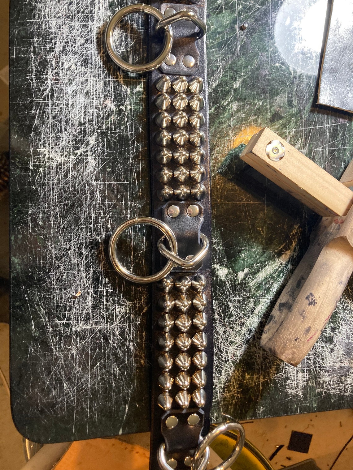Studded Bondage Belt - Etsy
