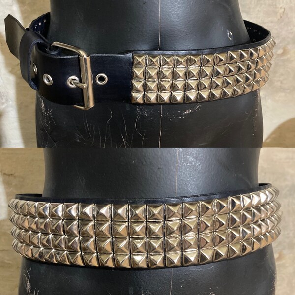 Studded Belt - Etsy