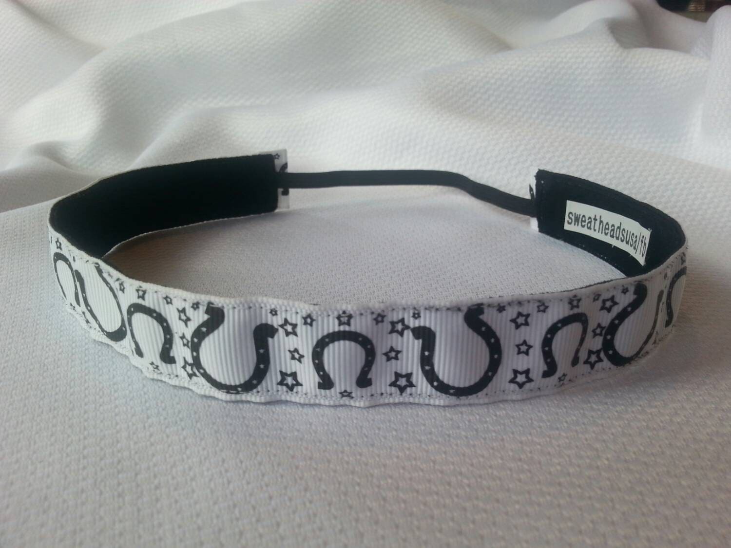 Non Slip Headbands Country Cowboy Southwestern Boot Print in Red/tan or ...