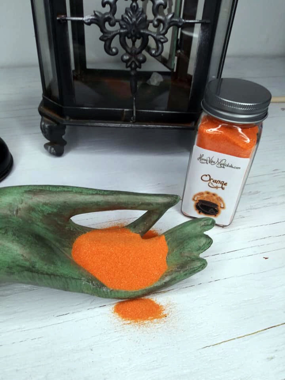 Orange Cauldron Incense Sand - Etsy
