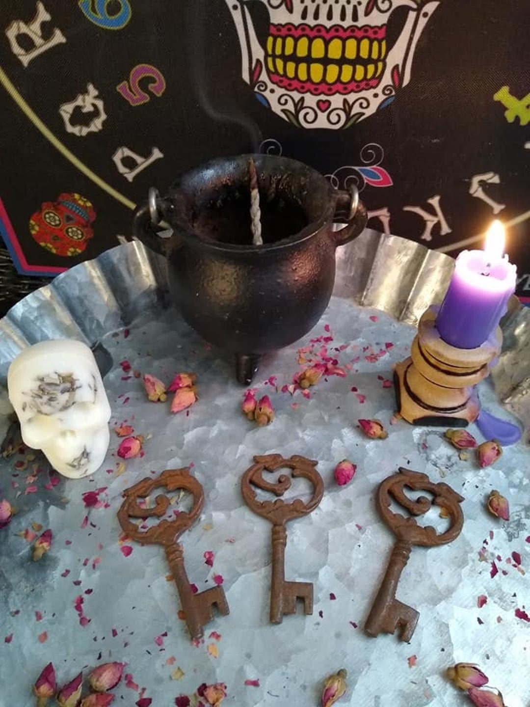 Rusty Skeleton Key Hecate Hekate Hoodoo Open Doors - Etsy