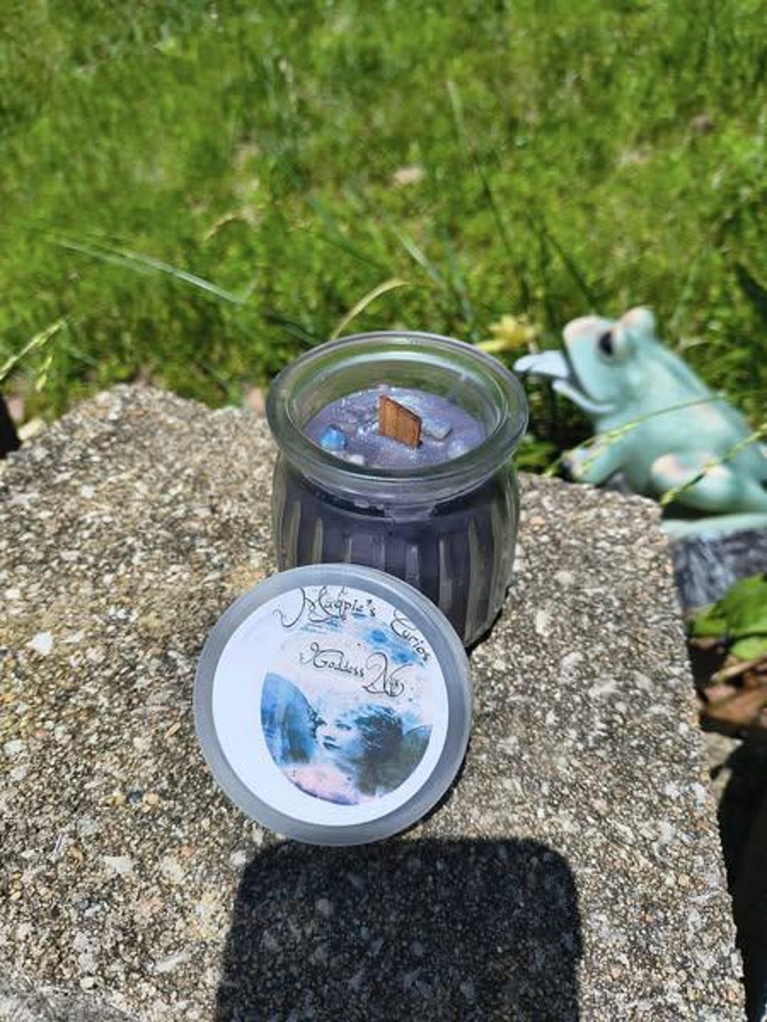 Goddess Nyx Primordial Goddess of Creation and Chaos Narcissus Silver ...